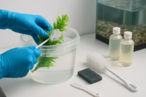 Best Way to Clean Artificial Aquarium Decorations and Plants - For Fish ...