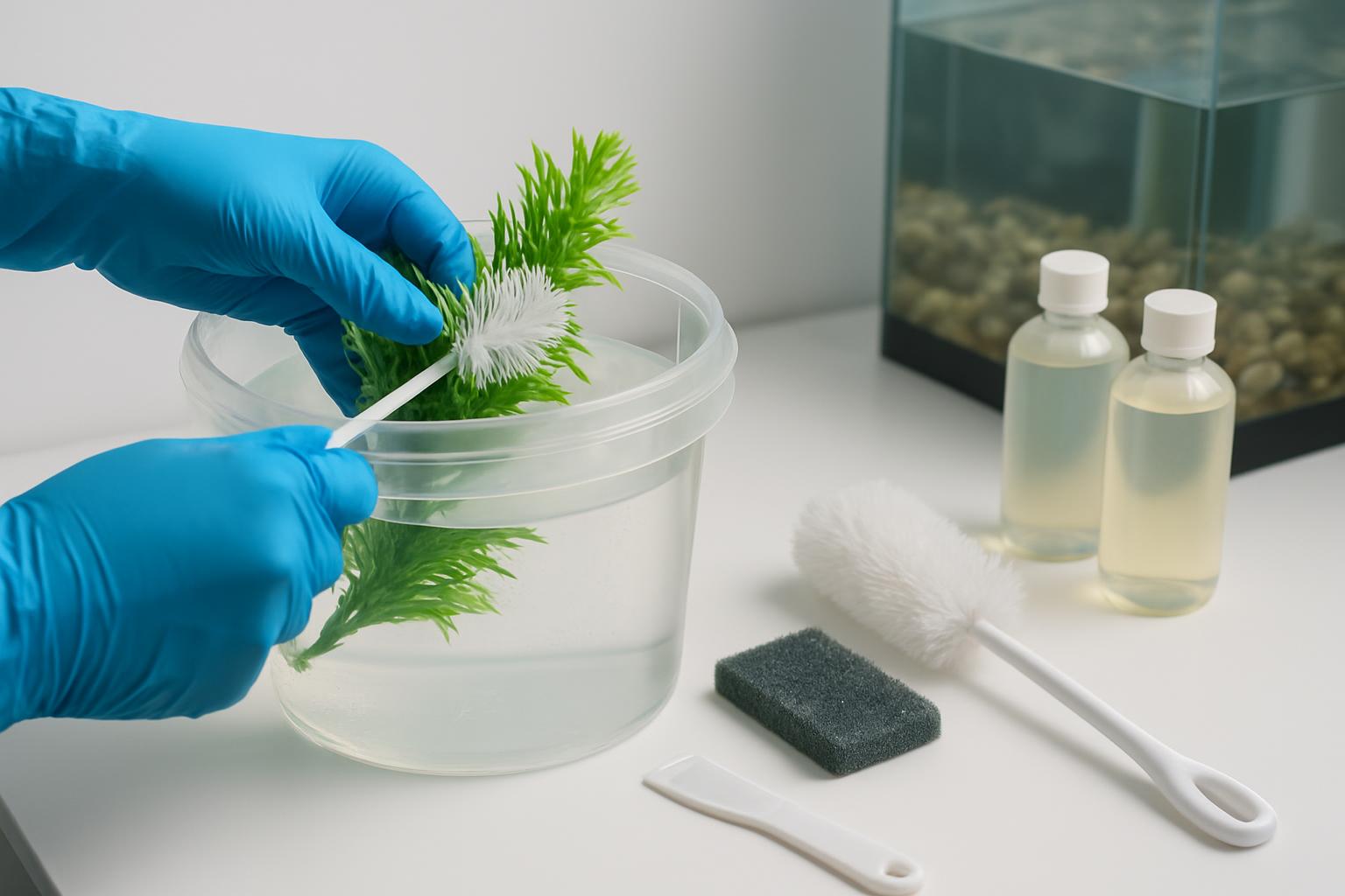 Best Way to Clean Artificial Aquarium Decorations and Plants - For Fish ...