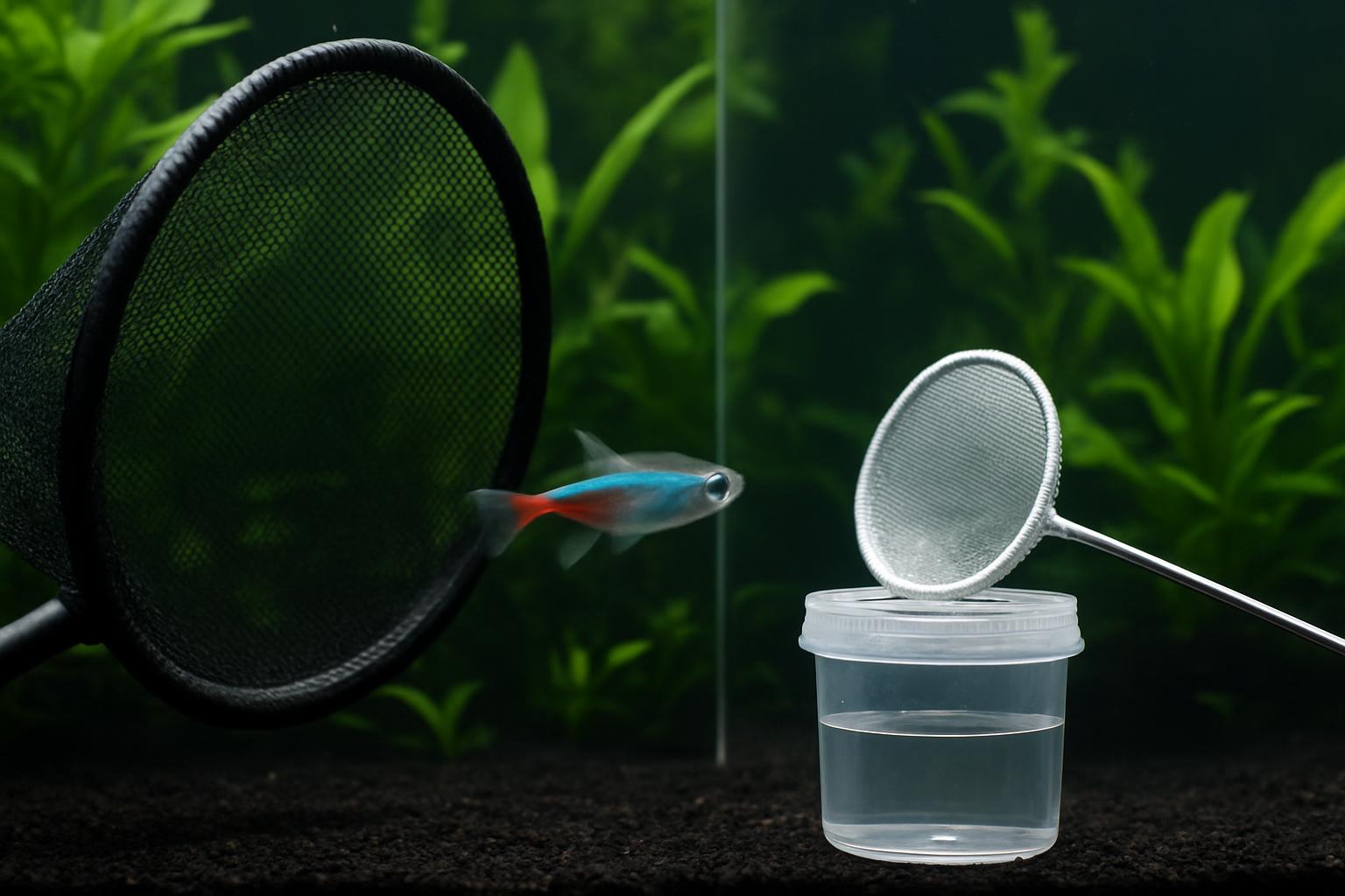 How to Safely Catch and Net Fast-Moving Aquarium Fish - For Fish Lovers