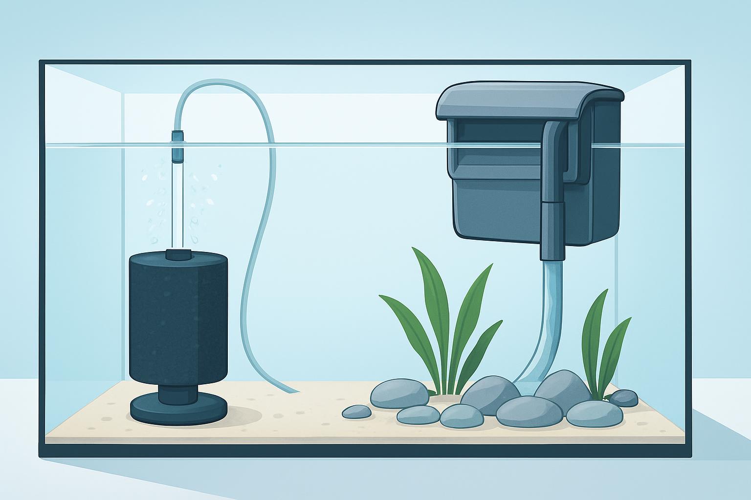 Comparing Sponge Filters vs. Hang-on-Back Filters - For Fish Lovers
