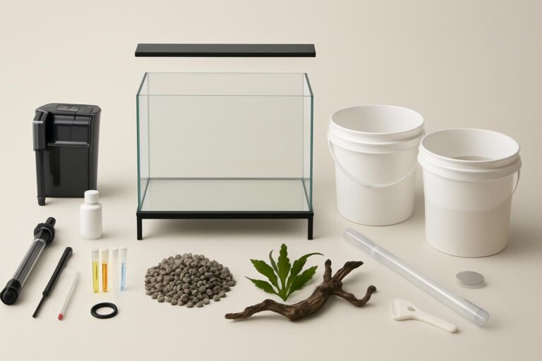 10 Essential Supplies for Your First Home Aquarium: A Checklist - For ...